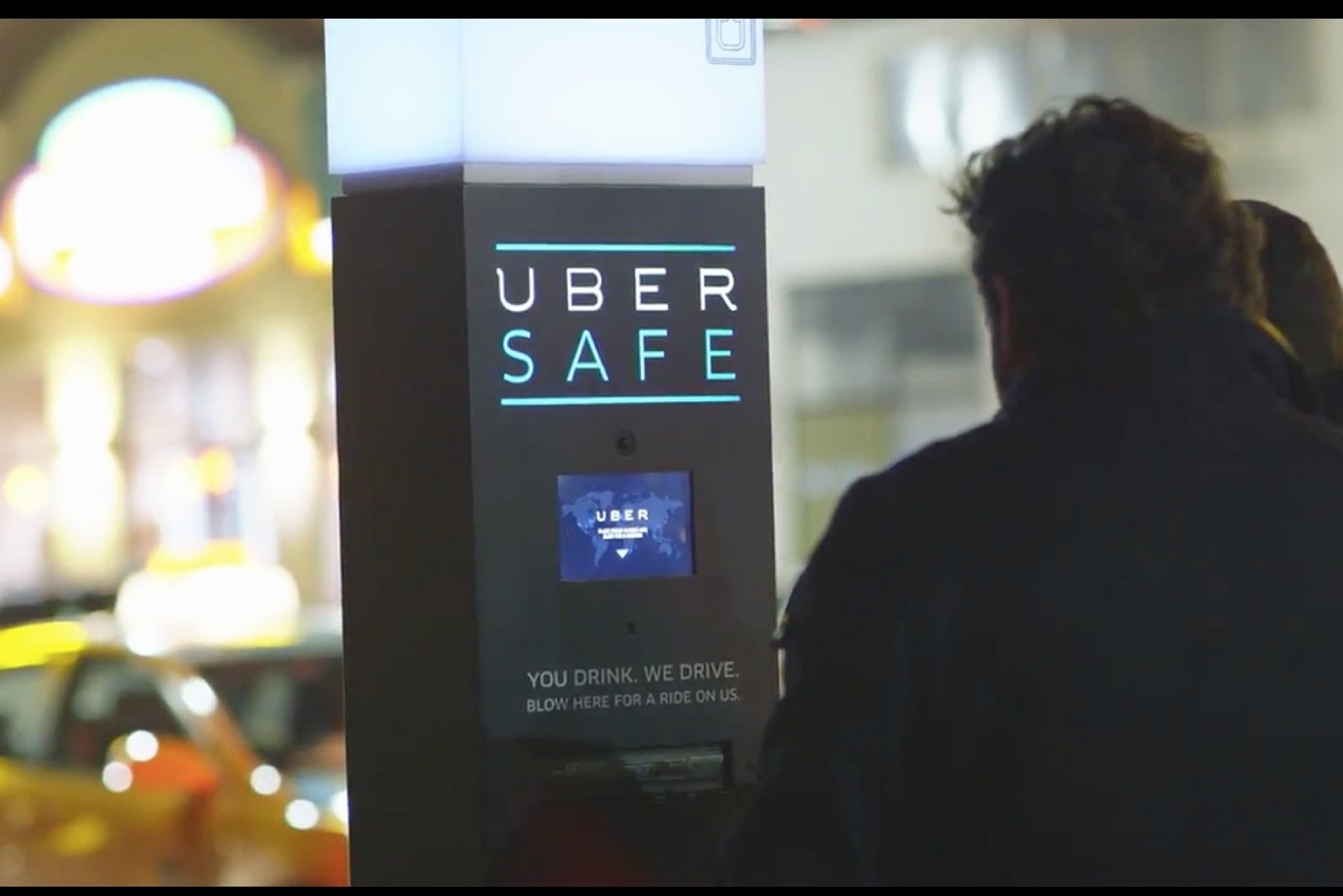 Uber Takes on Designated Driver Duties With Breathalyzer Kiosks in Toronto