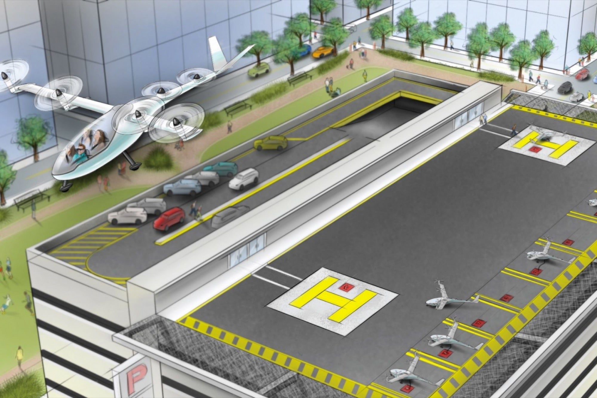 Uber Hopes to Fly Around Commuters in 10 Years