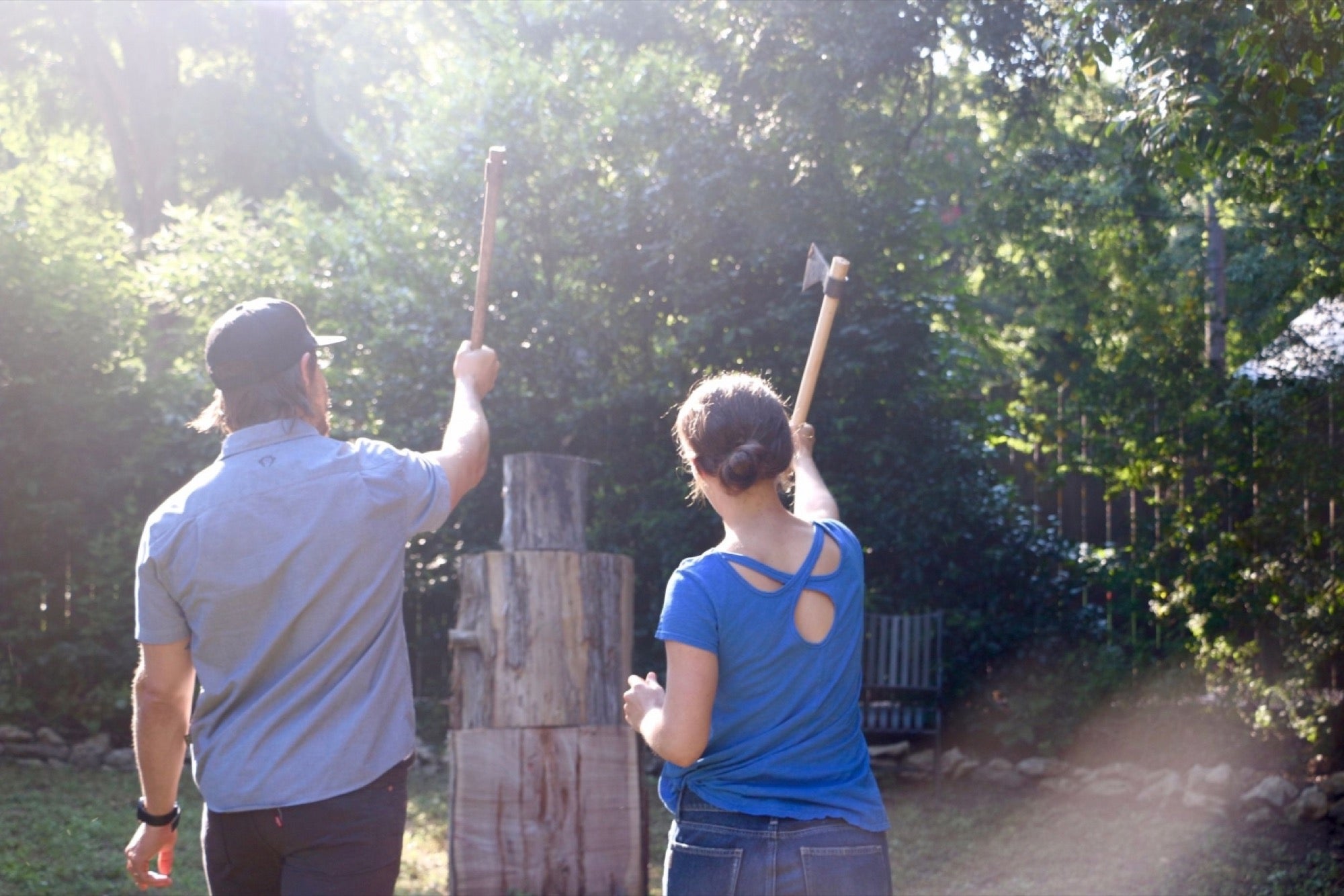 This Company Installed a Tomahawk Throwing Target to Spice up Boring ...