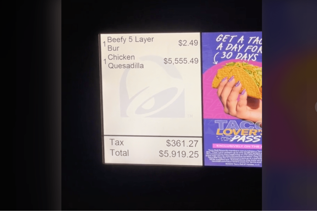 Viral Receipt Rings Up Over $5,550 and Is Dubbed 'The World's Most ...