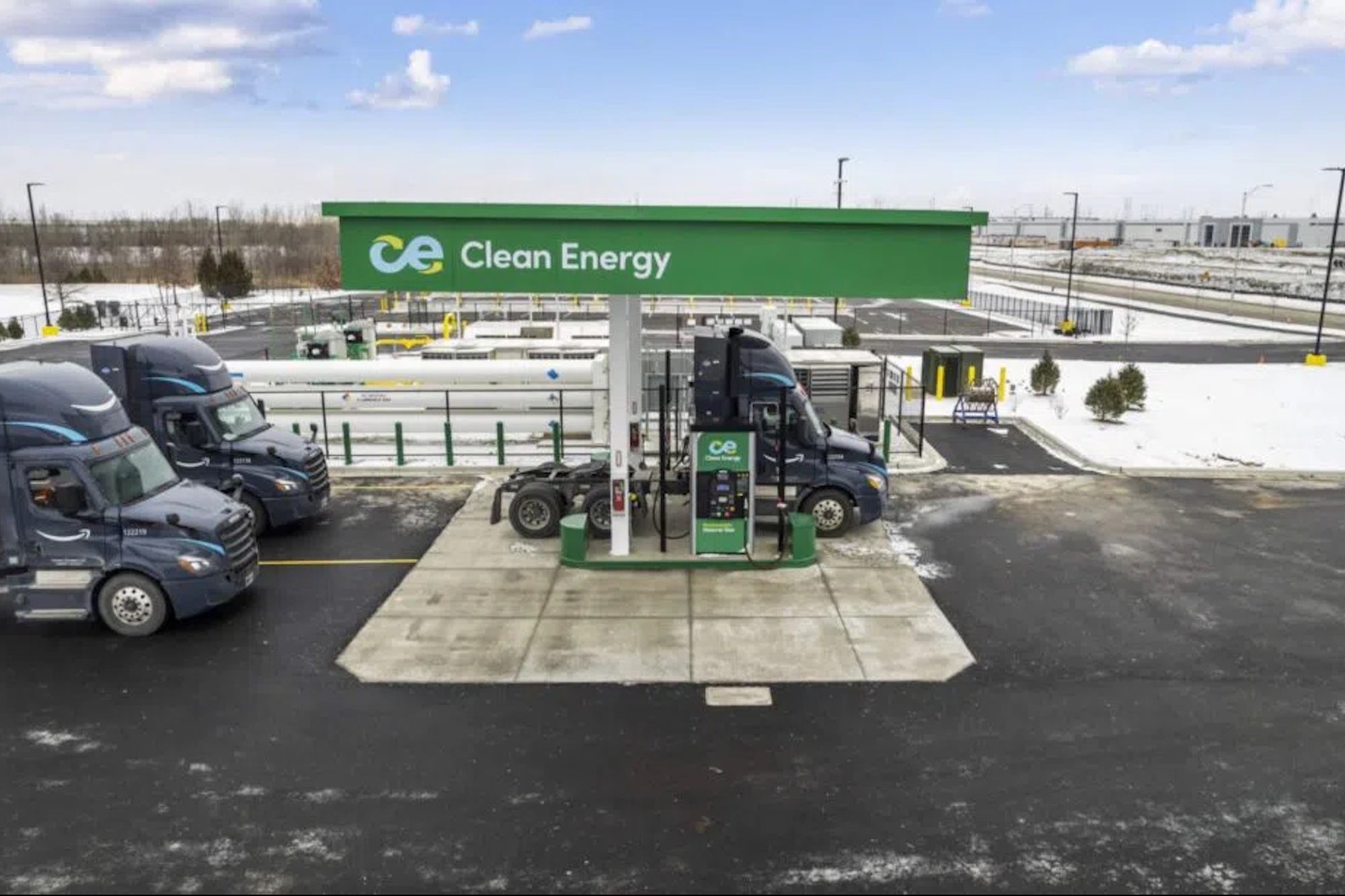 Amazon Will Open 19 Renewable Gas Stations