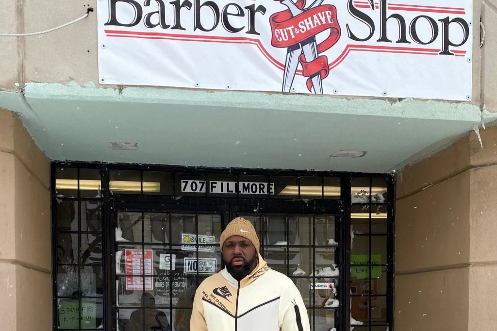 Buffalo Barber Turns Shop Into Shelter for 50 in Snow Storm