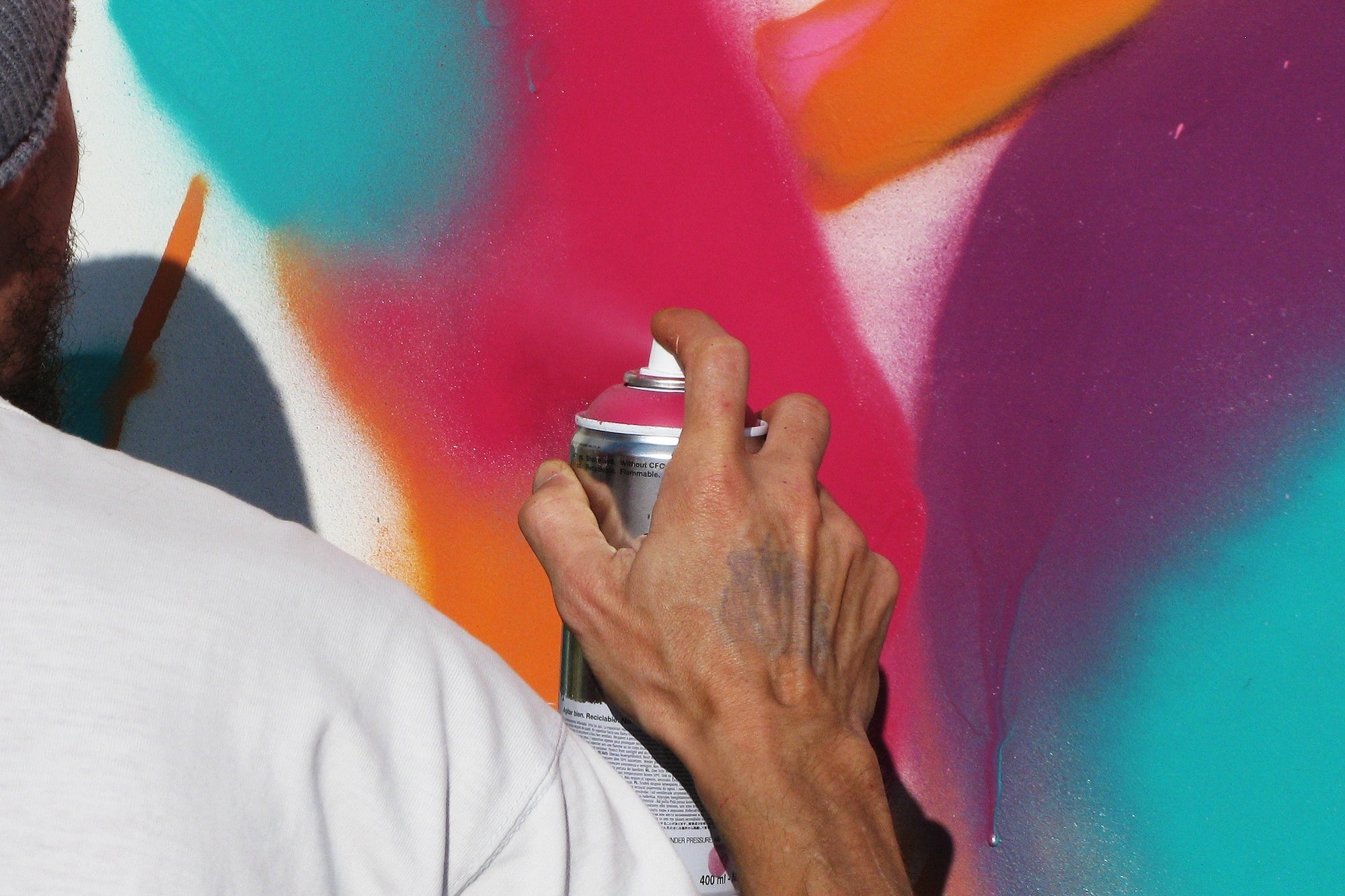 Protestors Spray Paint Company's Logo on Valuable Art Piece