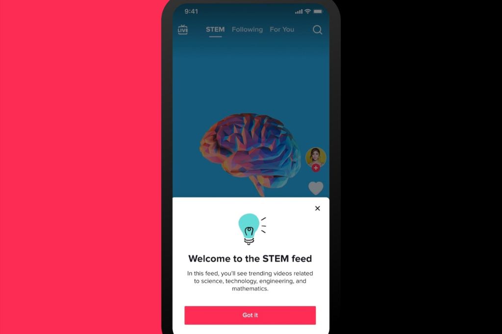 TikTok Said It Will Add Field For Science And Math Content