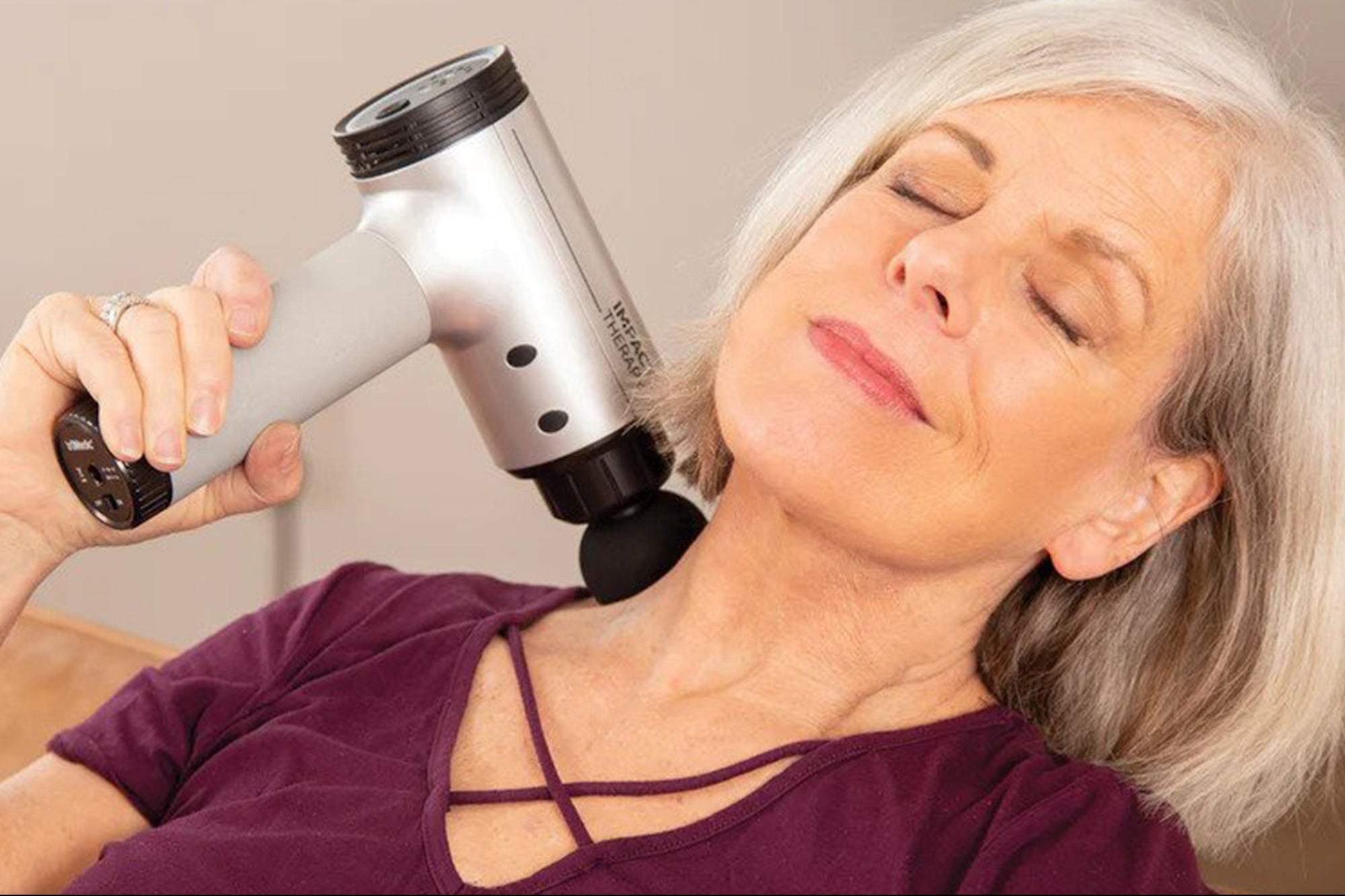 Help Make Work Stress Disappear with This Personal Massage Gun, Now ...