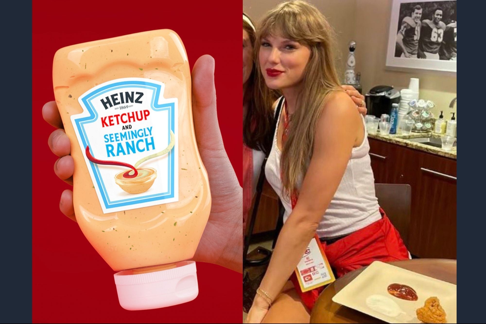 Heinz Seemingly Ranch Inspired by Taylor Swift, Travis Kelce