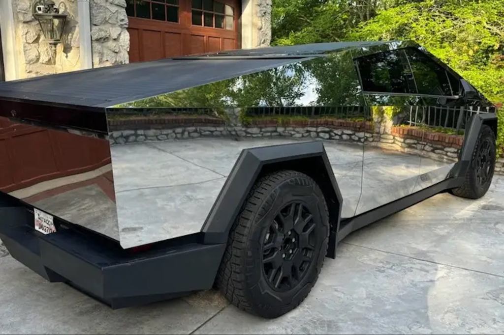 Polishing a Cybertruck Is Not Safe, But Not Illegal, Either